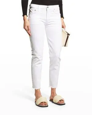 Citizens Of Humanity Ella Mid-rise Crop Slim Jeans - Moonglow