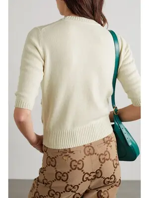 Gucci Chain-embellished Cashmere Sweater