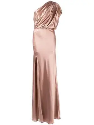 Luxury silk-satin dresses