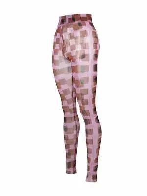 Henrik Vibskov Cube-print Stockings
