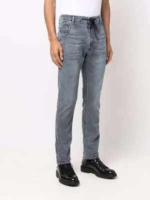 DIESEL® Denim Drawstring Jeans - Grey