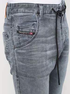 DIESEL® Denim Drawstring Jeans - Grey