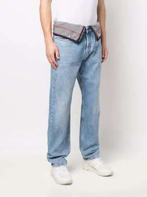 DIESEL® Layer Detail Tapered Jeans