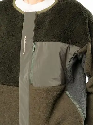 WHITE MOUNTAINEERING Patchwork Collarless Jacket