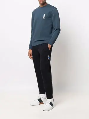 Emporio Armani Manga Capsule Logo-patch Sweatshirt