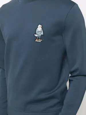 Emporio Armani Manga Capsule Logo-patch Sweatshirt