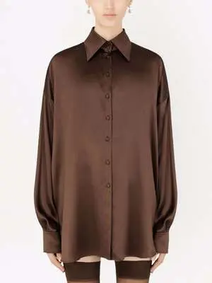 Dolce & Gabbana Button-up Silk Shirt