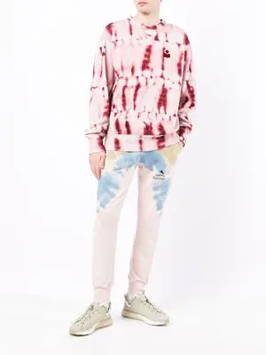 MAUNA KEA Tie-dye Print Track Pants - Brown