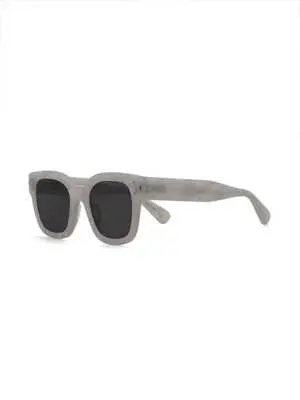Amiri Square Logo Sunglasses - White