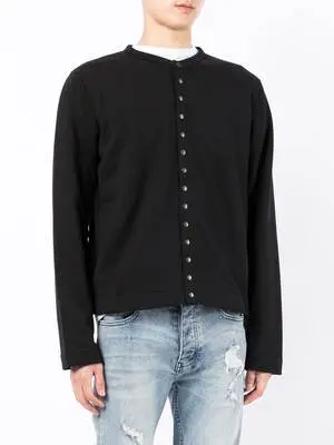 AGNÈS B. Press-stud Cotton Cardigan