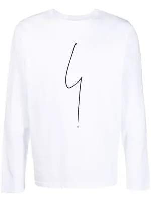 AGNES B. Coulos Long-sleeved T-shirt - White