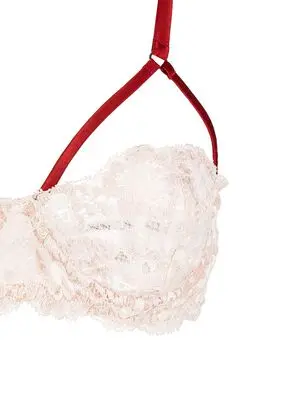 FLEUR DU MAL Foxy Lace Half-cup Bra