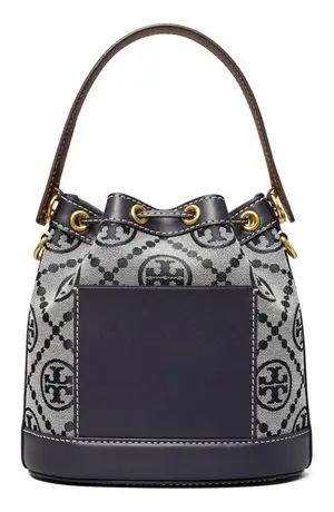 Tory Burch T Monogram Jacquard Bucket Bag