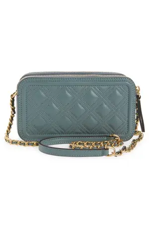 Tory Burch Fleming Double Zip Mini Bag