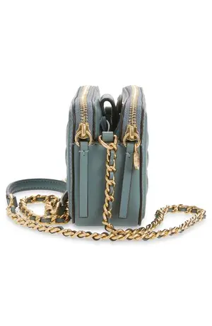Tory Burch Fleming Double Zip Mini Bag