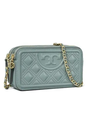 Tory Burch Fleming Double Zip Mini Bag