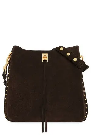 Rebecca Minkoff Darren Deerskin Shoulder Bag - Fondant