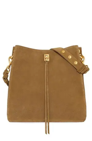 Rebecca Minkoff Darren Deerskin Shoulder Bag - Honey
