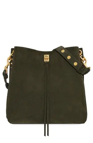 Rebecca Minkoff Darren Deerskin Shoulder Bag - Moss