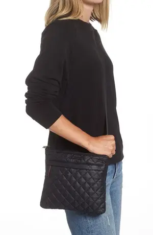 Mz Wallace Metro Quilted Nylon Crossbody Bag