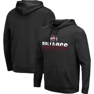 COLOSSEUM Mississippi State Bulldogs Lantern Pullover Hoodie - Black