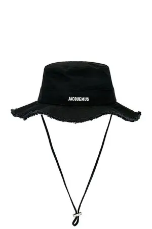 Jacquemus Silver Tone Hats For Women