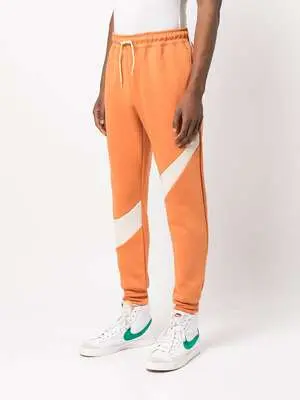 Nike Swoosh-print Fleece Track Pants
