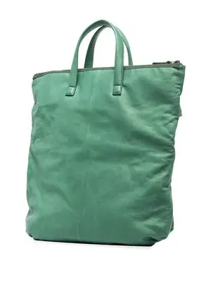 Visvim Mavcat Leather Tote Bag - Green | Editorialist