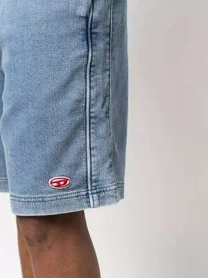 DIESEL® Logo-patch Denim Shorts