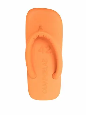 Camper Padded Open-toe Sandals - Orange