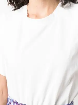 Isabel Marant Étoile Zelitos Pleat-detail T-shirt - White