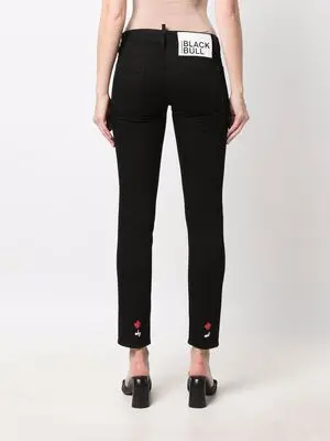 Dsquared2 Logo-patch Skinny Trousers