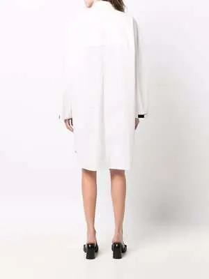 AMBUSH Oversized Mini Shirt Dress With Waist-tie
