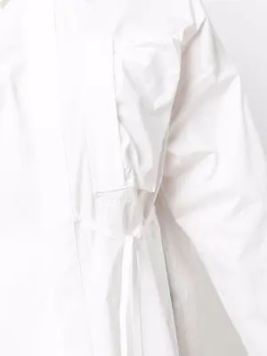AMBUSH Oversized Mini Shirt Dress With Waist-tie