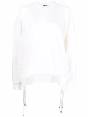 AMBUSH Multi-cord Crewneck Sweatshirt - Neutrals