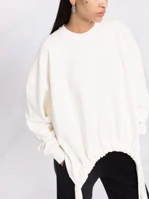 AMBUSH Multi-cord Crewneck Sweatshirt - Neutrals