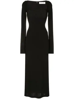 1017 Alyx 9sm Bandeau-panel Macramé Knit Dress
