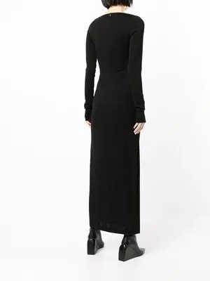 1017 Alyx 9sm Bandeau-panel Macramé Knit Dress