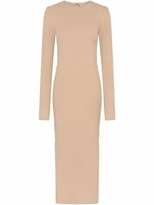 Dolce & Gabbana Draped-detail Midi Dress