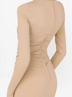 Dolce & Gabbana Draped-detail Midi Dress
