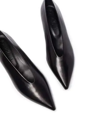 AeydĒ Clara Kitten-heel Pumps - Black