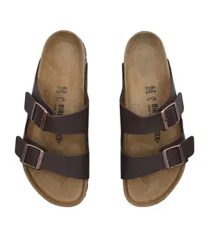 BIRKENSTOCK Birko-flor Arizona Sandals - Brown