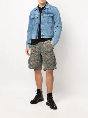 DIESEL® Camouflage-print Cargo Shorts