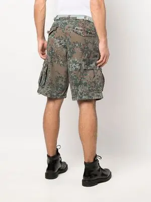 DIESEL® Camouflage-print Cargo Shorts