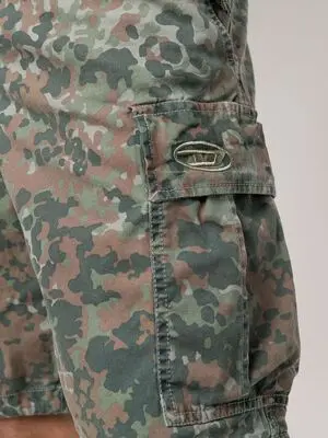DIESEL® Camouflage-print Cargo Shorts