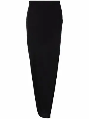 Helmut Lang Asyetric Draped Skirt