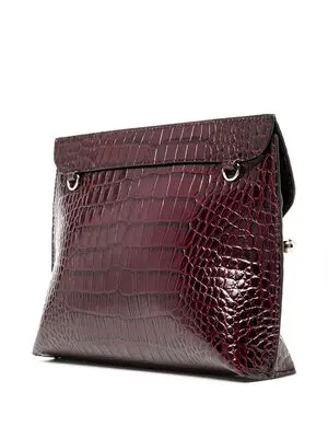 Strathberry Embossed Leather Crossbody Bag