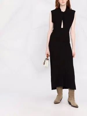 Isabel Marant Étoile Rabea Twist-detail Cut-out Long Dress
