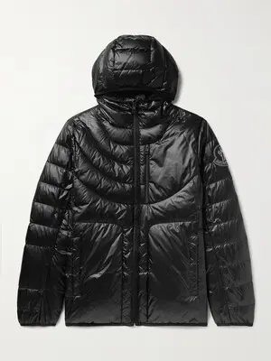 Moncler 1952 Hissu Slim-fit Quilted Shell Hooded Down Jacket - Black