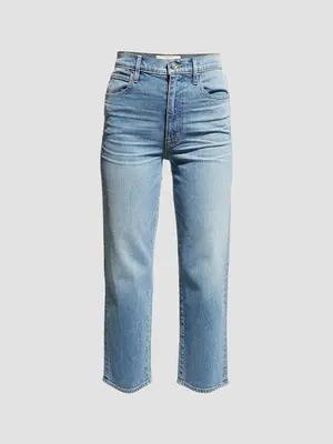 SLVRLAKE London Cropped Straight Jeans